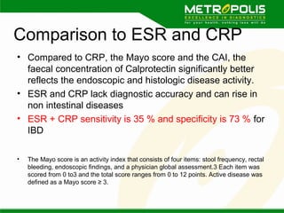 Laboratory investigations in inflammatory bowel disease | PPT
