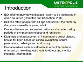 Laboratory investigations in inflammatory bowel disease | PPT