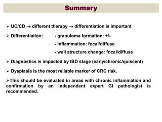 Inflammatory Bowel Disease (IBD) Histopathology | PPTX
