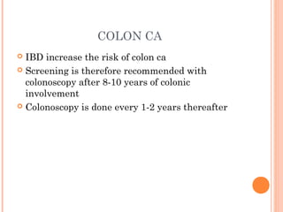 Inflammatory Bowel Disease | PPT | Digestive Disorders | Diseases and ...