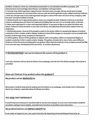 Ib design cycle journal outline final project | DOCX | Business ...