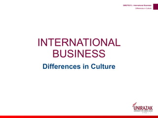 International Business_Differences in Culture.pptx