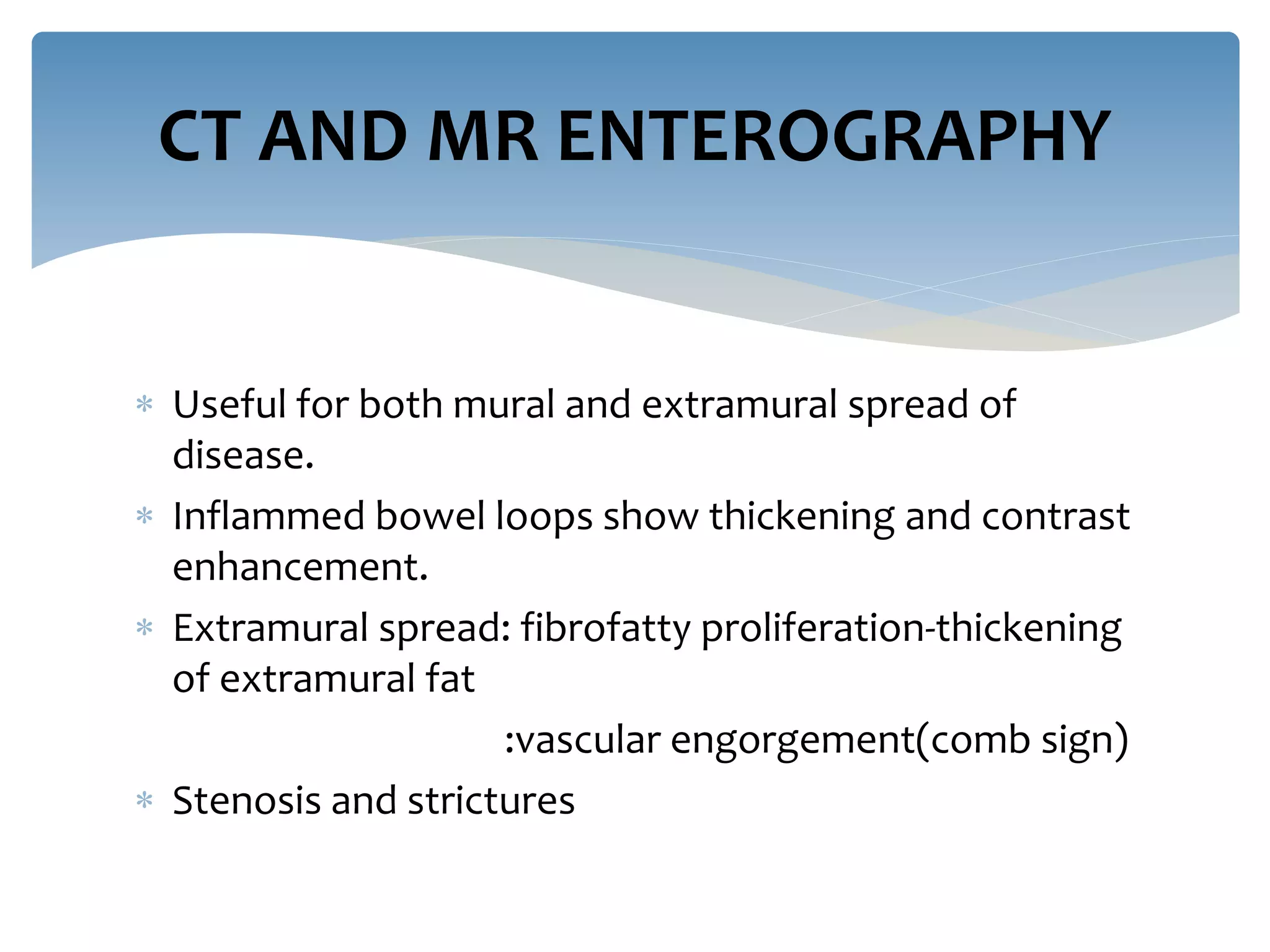 INFLAMMATORY BOWEL DISEASE IMAGING(RADIOLOGY) | PPTX
