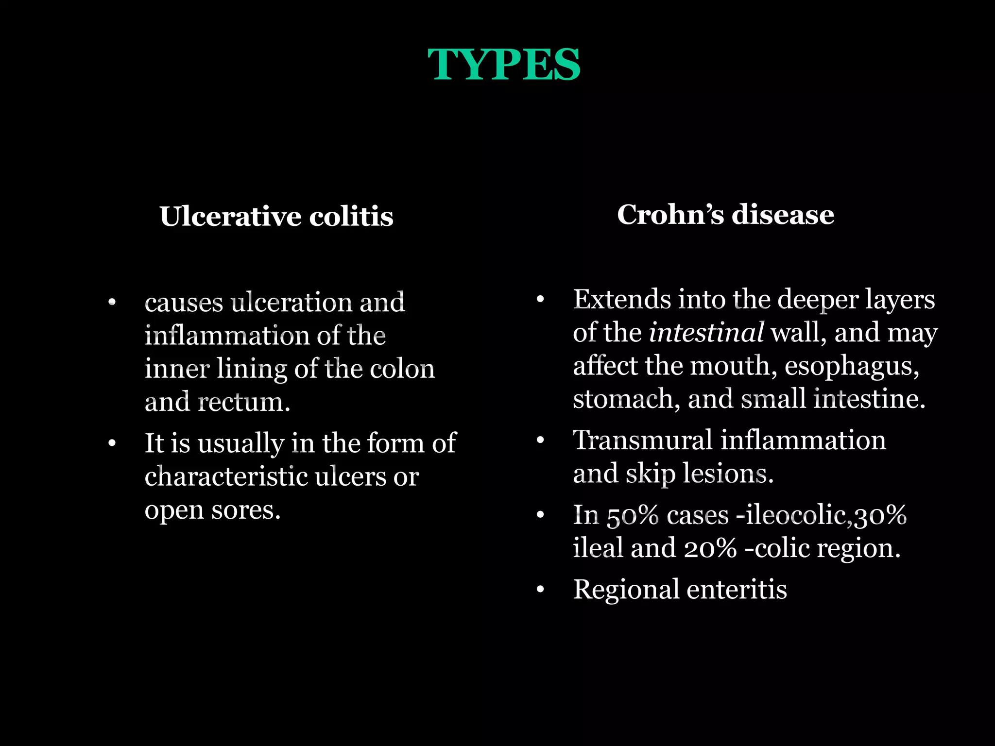 Inflammatory Bowel Diseases | PPTX