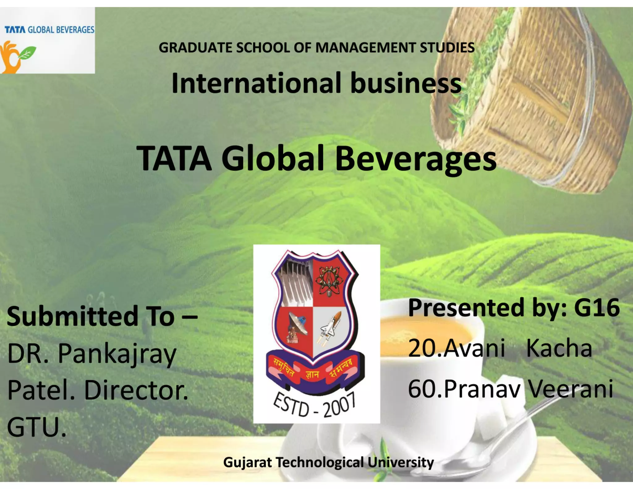 TATA Global Beverages | PDF