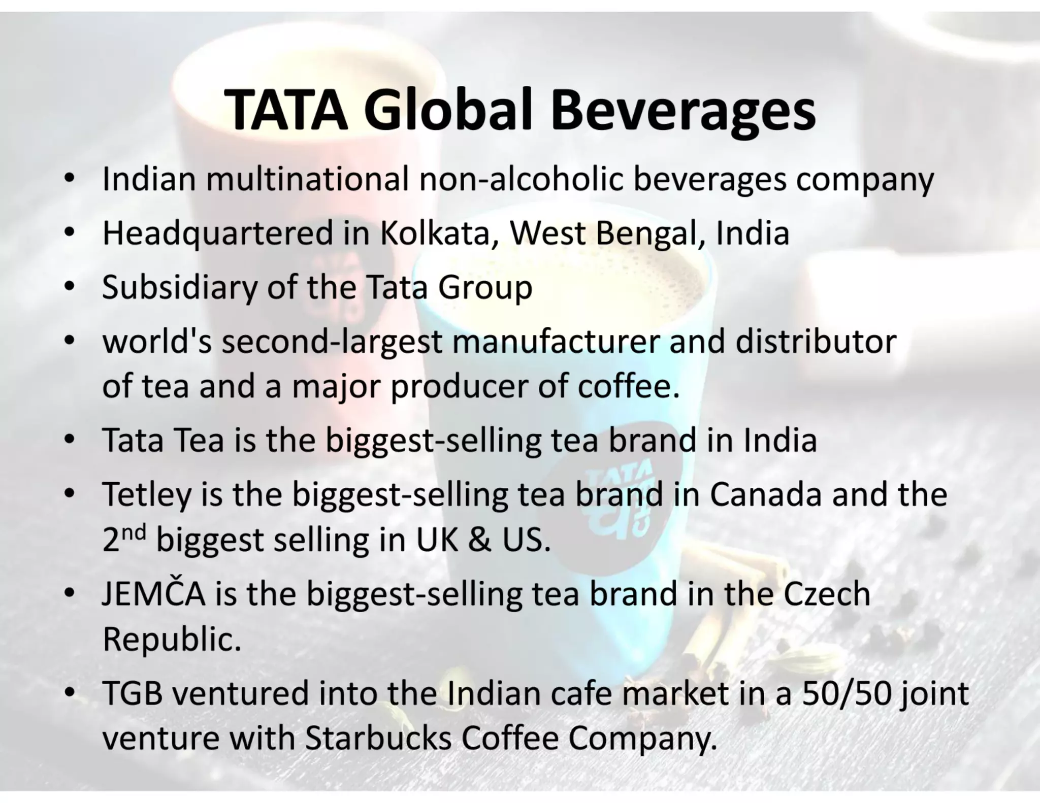 TATA Global Beverages | PDF