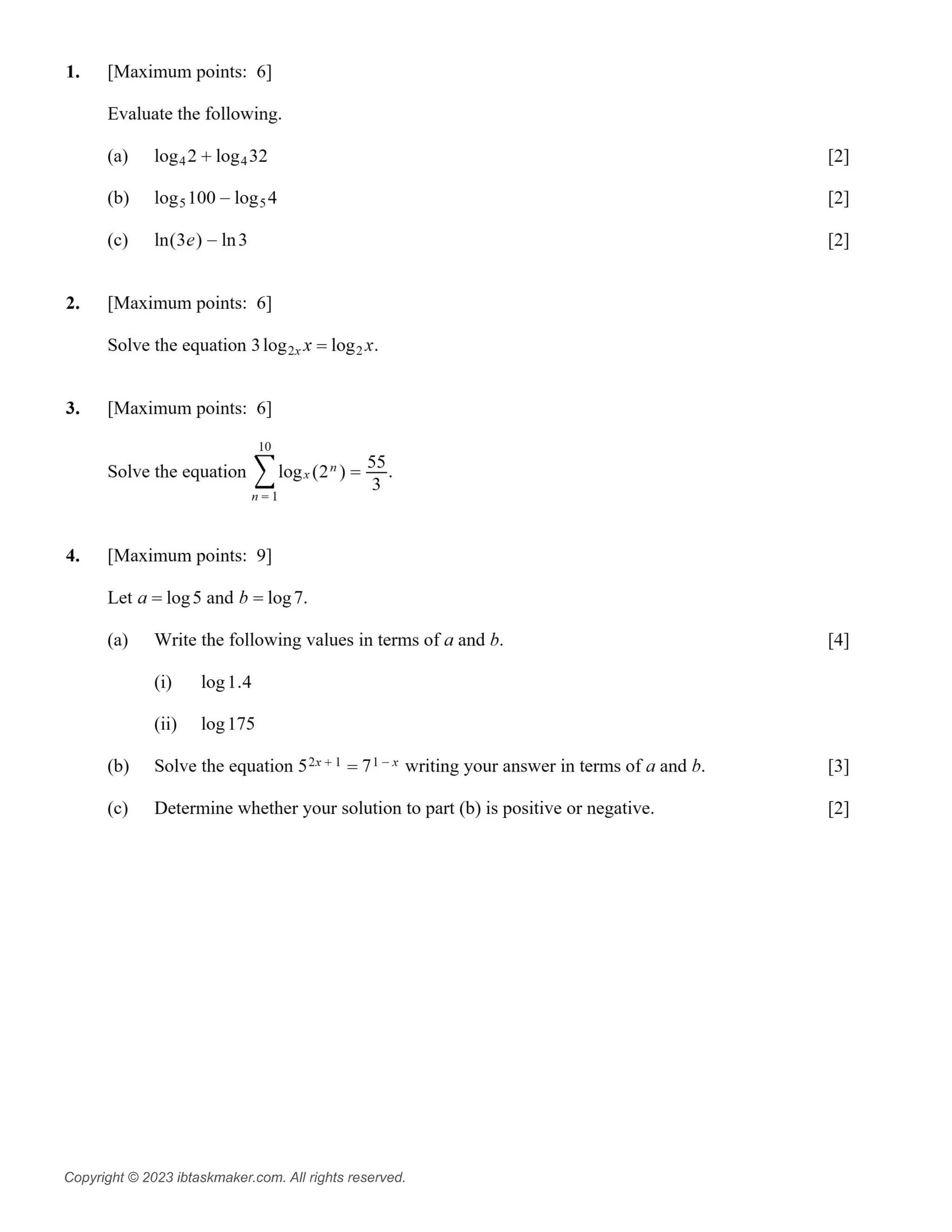 IBDP_1-Review_work_sheet_1 (1).pdf for IBDP | PDF