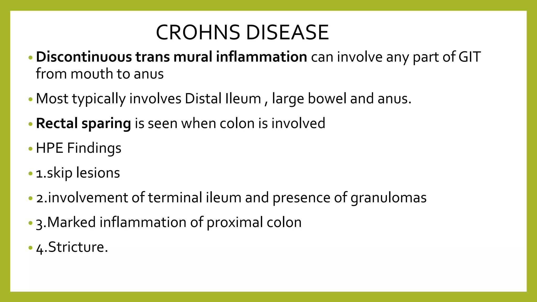 Inflammatory bowel disease | PPTX