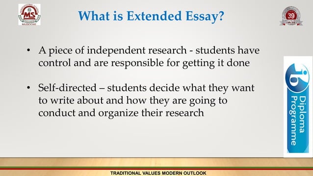 IBDP_EE _PPT.pptx | Educational Assessment | Education