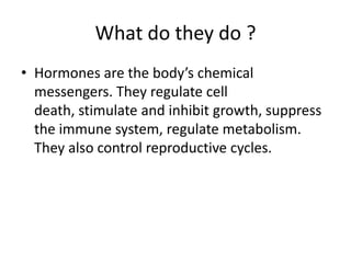 Ibdp hormones | PPTX