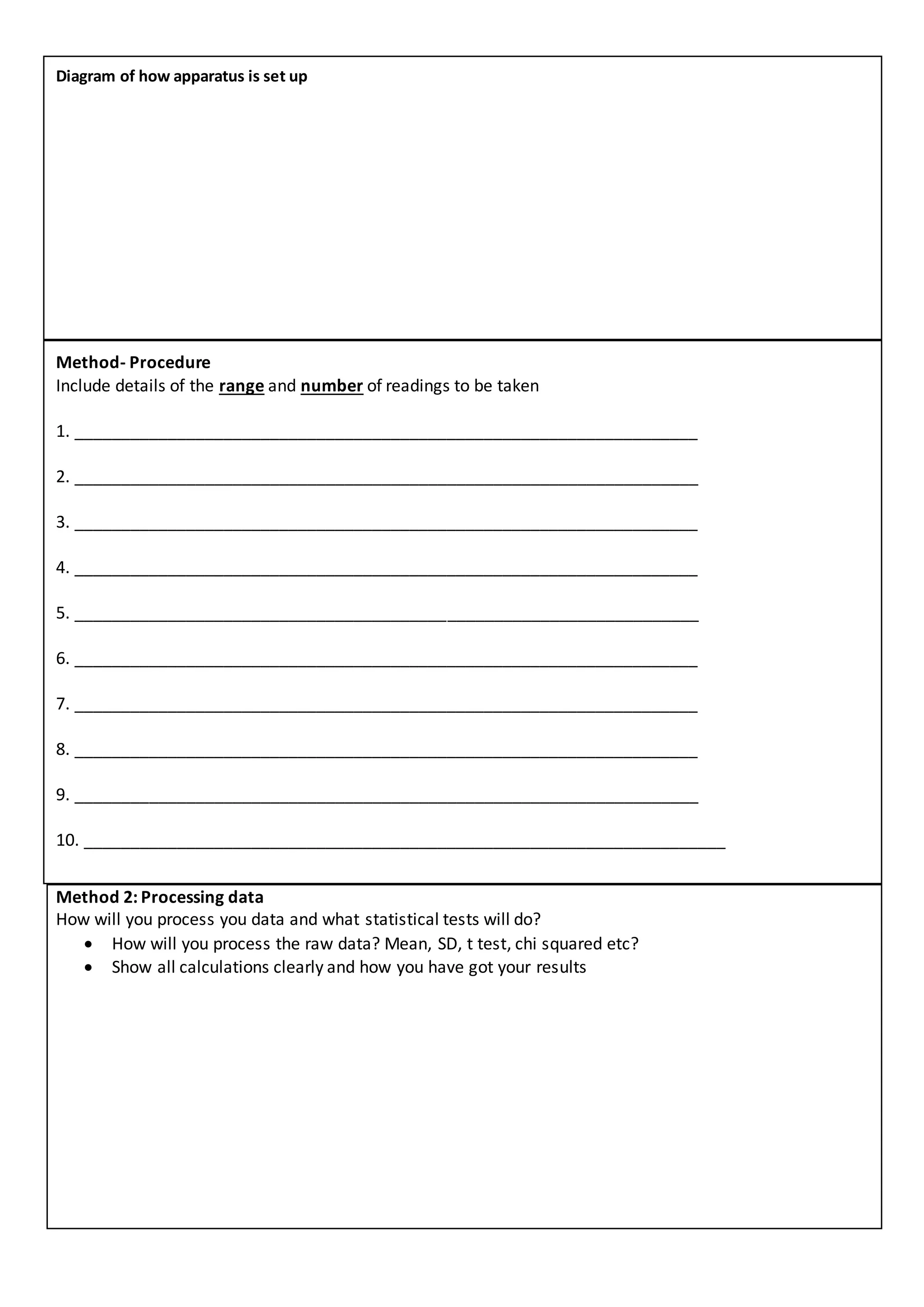 IBDP Science Internal Investigation Proposal and Planning form | DOCX