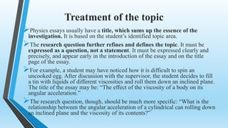 Ibdp physics exetended essay and army ppt.pptx