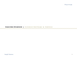 Google Valuation Presentation | PDF