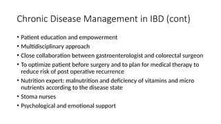 IBD PRESENTATION INCLUDING CROHNS AND ULCERATIVE COLITIS.pptx