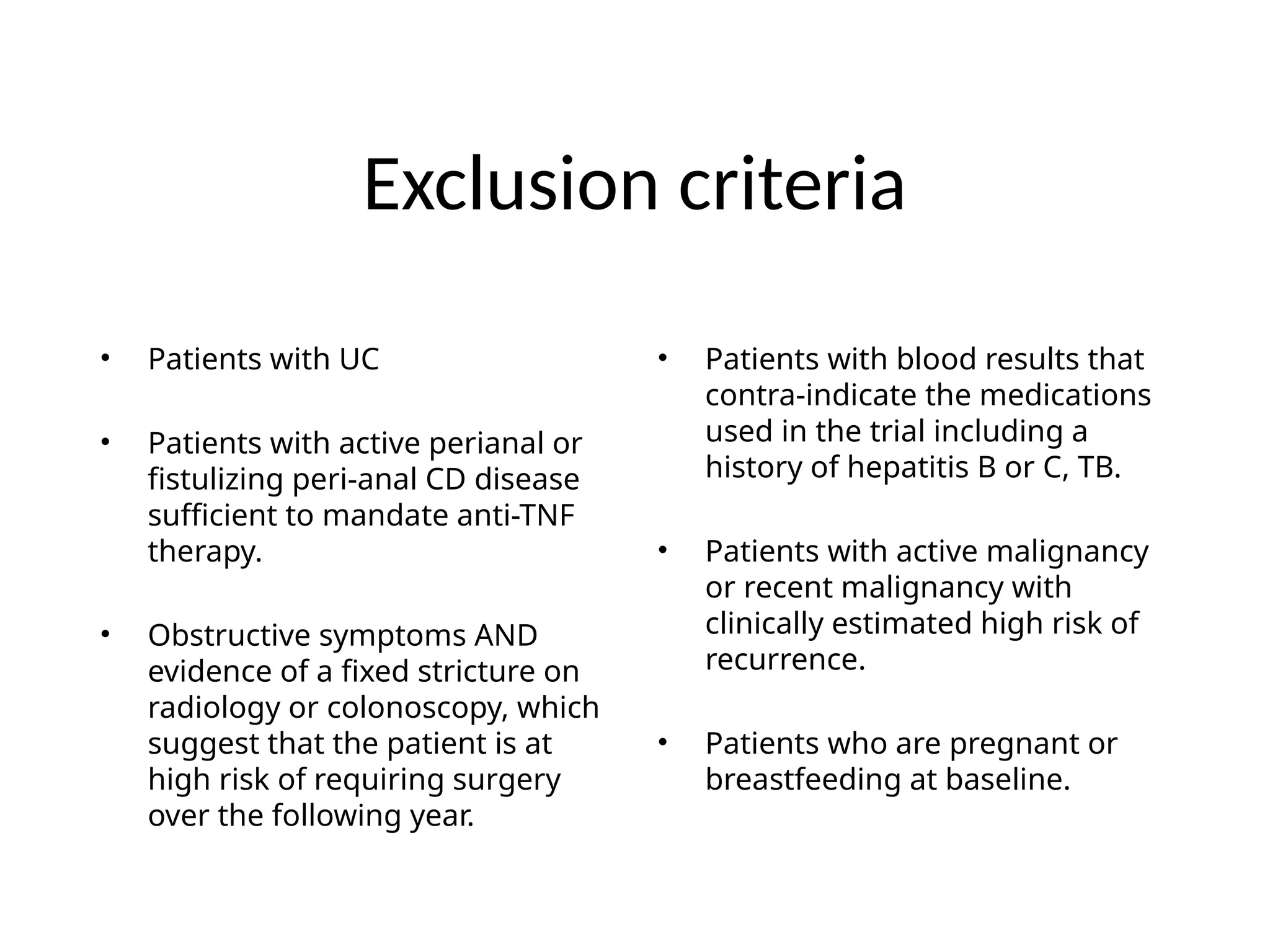 IBD Profile trial for the proper management of IBD | PPTX