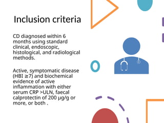 IBD Profile trial for the proper management of IBD | PPTX