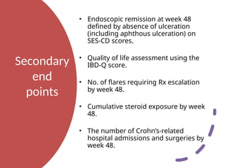 IBD Profile trial for the proper management of IBD | PPTX