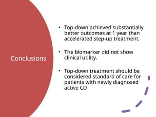 IBD Profile trial for the proper management of IBD | PPTX