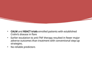 IBD Profile trial for the proper management of IBD | PPTX