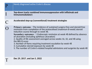 IBD Profile trial for the proper management of IBD | PPTX