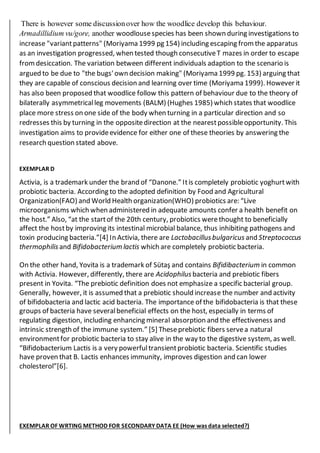 IBDP Science Extended Essay Exemplars of Critical Thinking | PDF