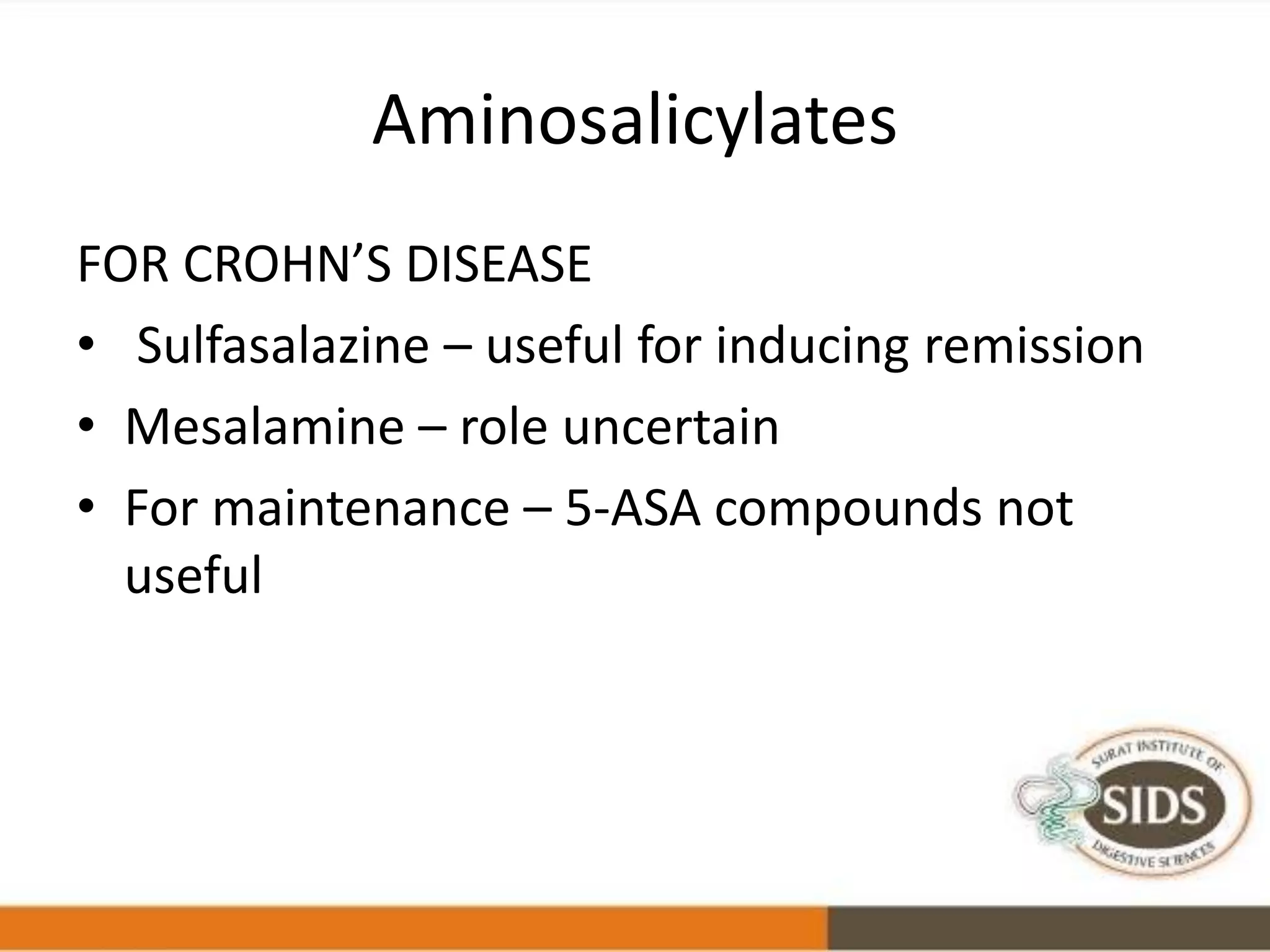 recent advances in management of inflammatory bowel diseases | PPTX ...