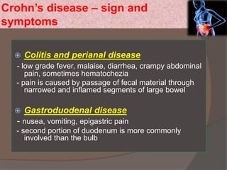 INFLAMMATORY BOWEL DISEASE | PPTX