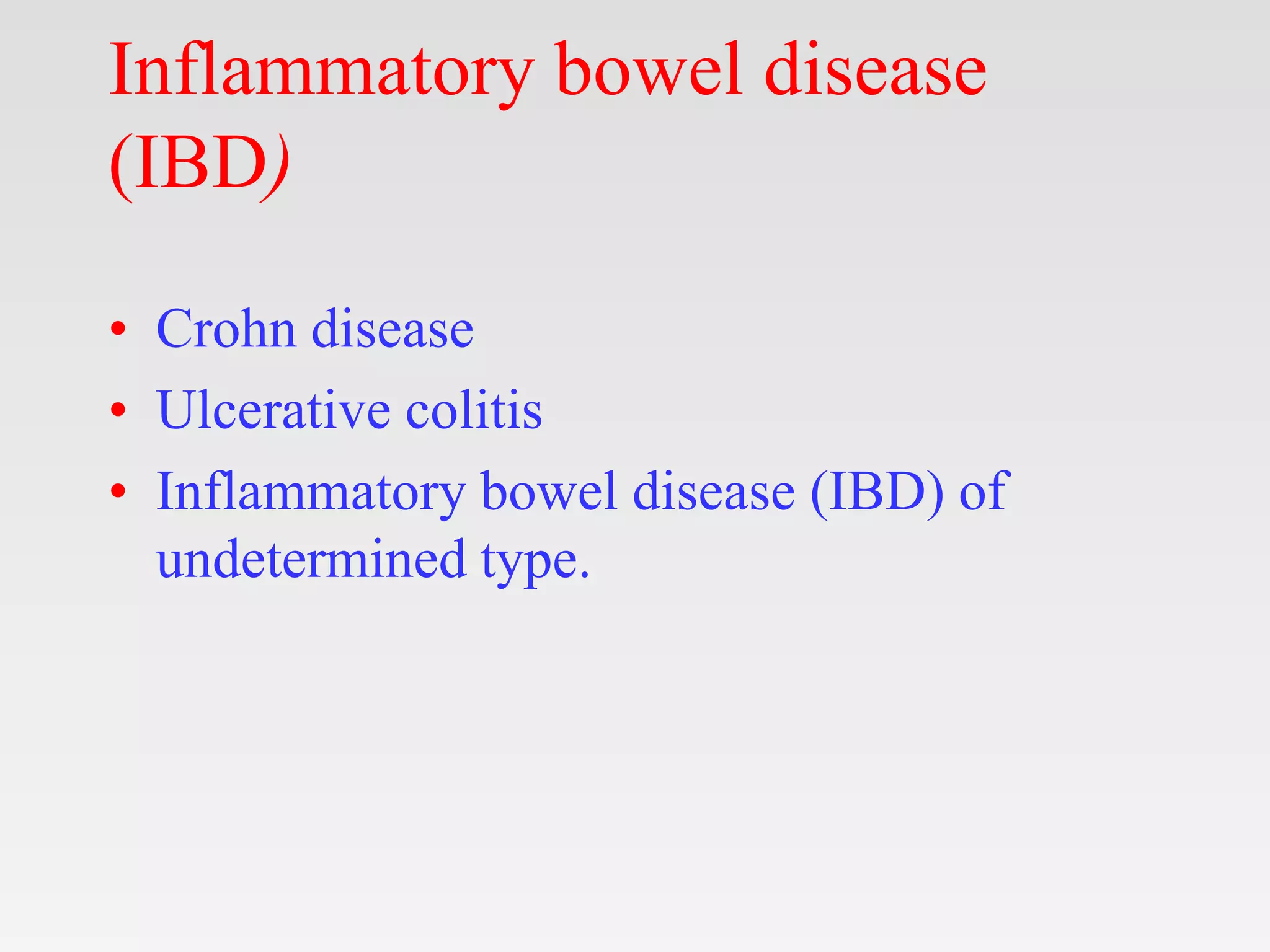 IBD Uicerative colitis versus crohn's disease.pptx
