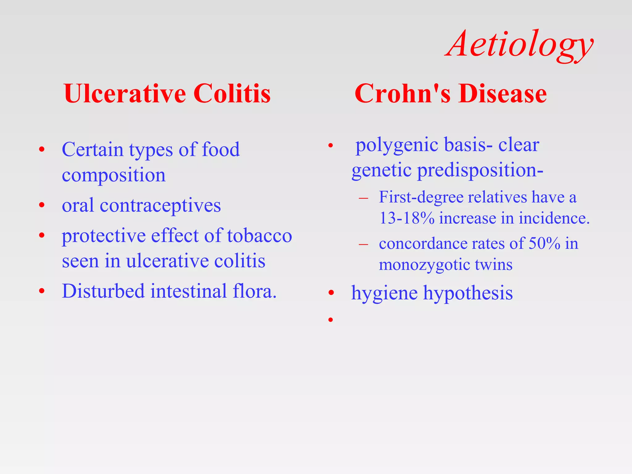 IBD Uicerative colitis versus crohn's disease.pptx