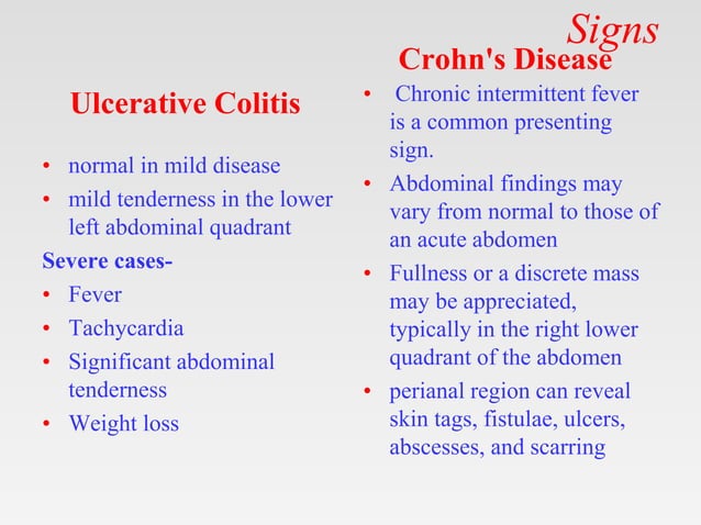 IBD Uicerative colitis versus crohn's disease.pptx