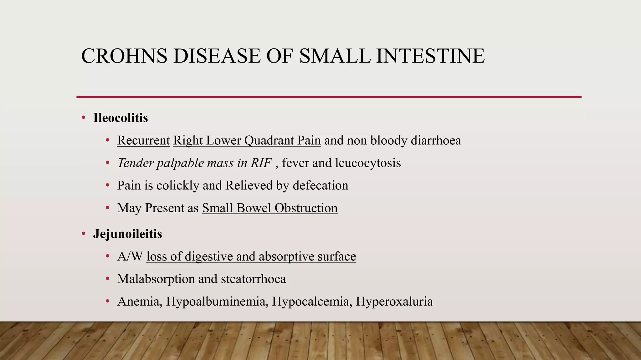 Inflammatory Bowel Disease | PPTX