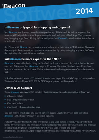 How does iBeacon Work? | PDF