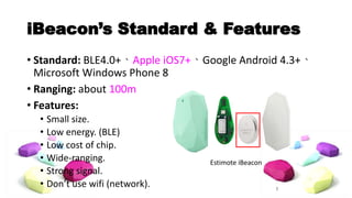 ibeacon - Indoor Navigation | PPTX | Smartphones | Consumer Electronics
