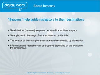 iBeacon – facts, architecture and applications | PPT