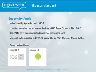 iBeacon – facts, architecture and applications | PPT