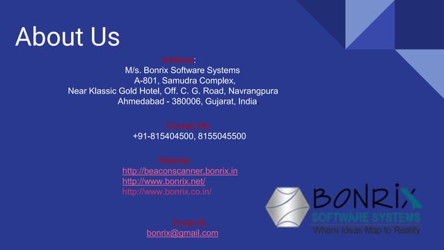 Beacon Scanner using Raspberry PI - Ahmedabad, INDIA. | PPT