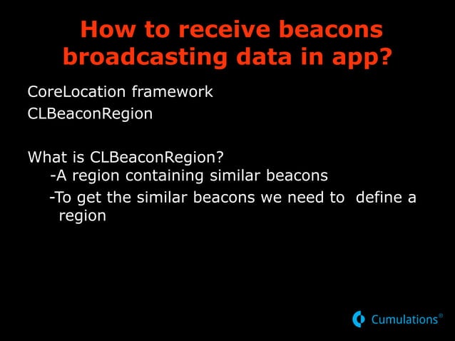 Understanding of iBeacons for BLE Projects | PPTX | Computing | Technology & Computing