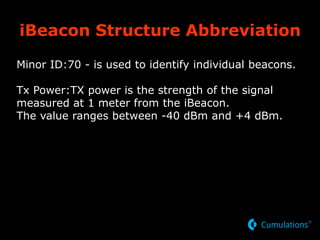 Understanding of iBeacons for BLE Projects | PPTX | Computing | Technology & Computing