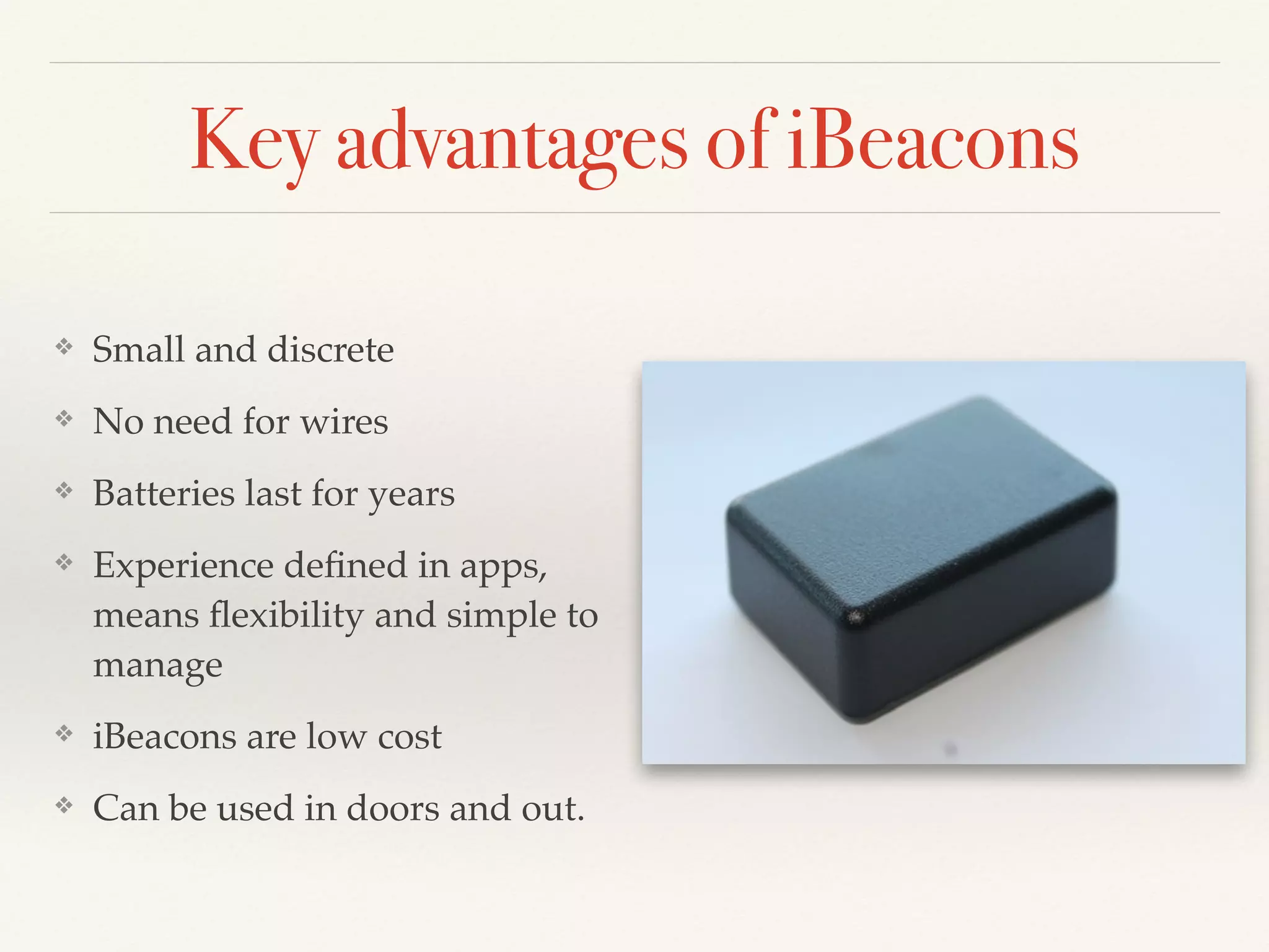 Guide to iBeacons: How they work and how they can be used