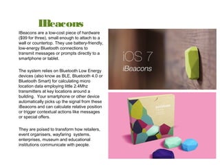 iBeacons proof of concept presentation for Royal botanical Gardens, Kew ...