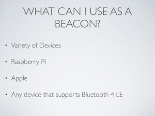 Using iBeacon with Xamarin.iOS and Xamarin.Android | PDF | Operating Systems | Computer Software ...