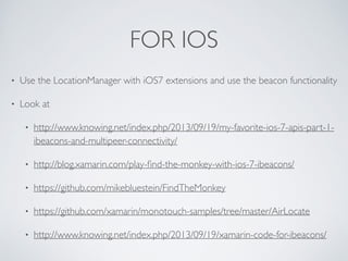 Using iBeacon with Xamarin.iOS and Xamarin.Android | PDF | Operating Systems | Computer Software ...