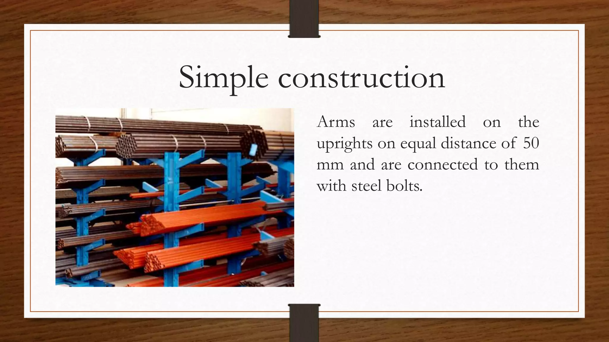 I-Beam Cantilever Racks | PPTX