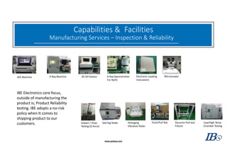 IBe Electronics - company profile | PDF