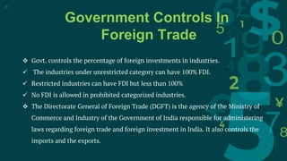 Foreign Trade and Investment And Its Competitiveness | PPT