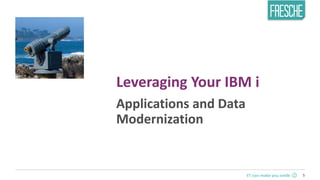 Building Your Own Modernization Roadmap - Emmanuel Tzinevrakis | PPT