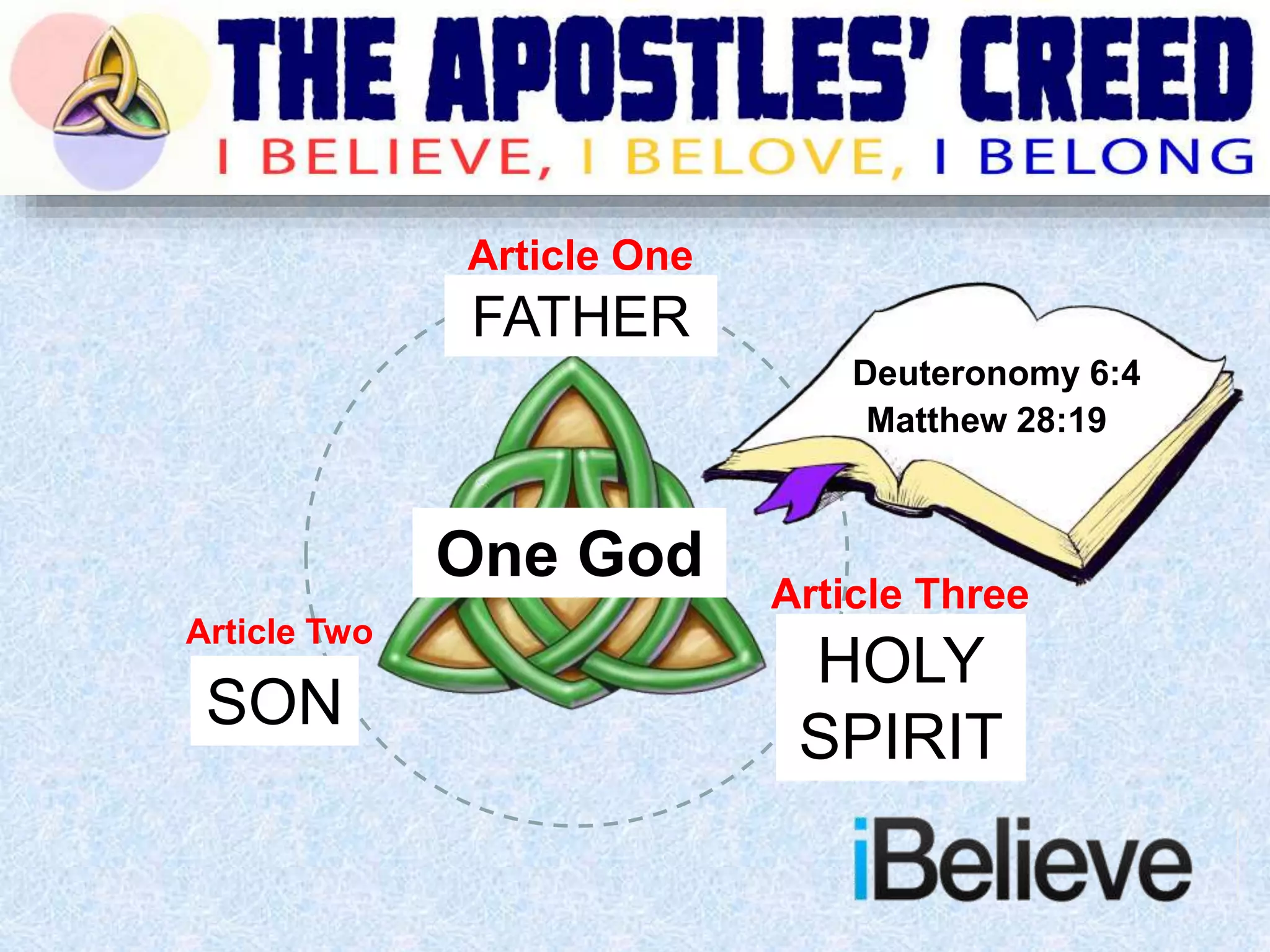 I Believe in the Trinity | PPT