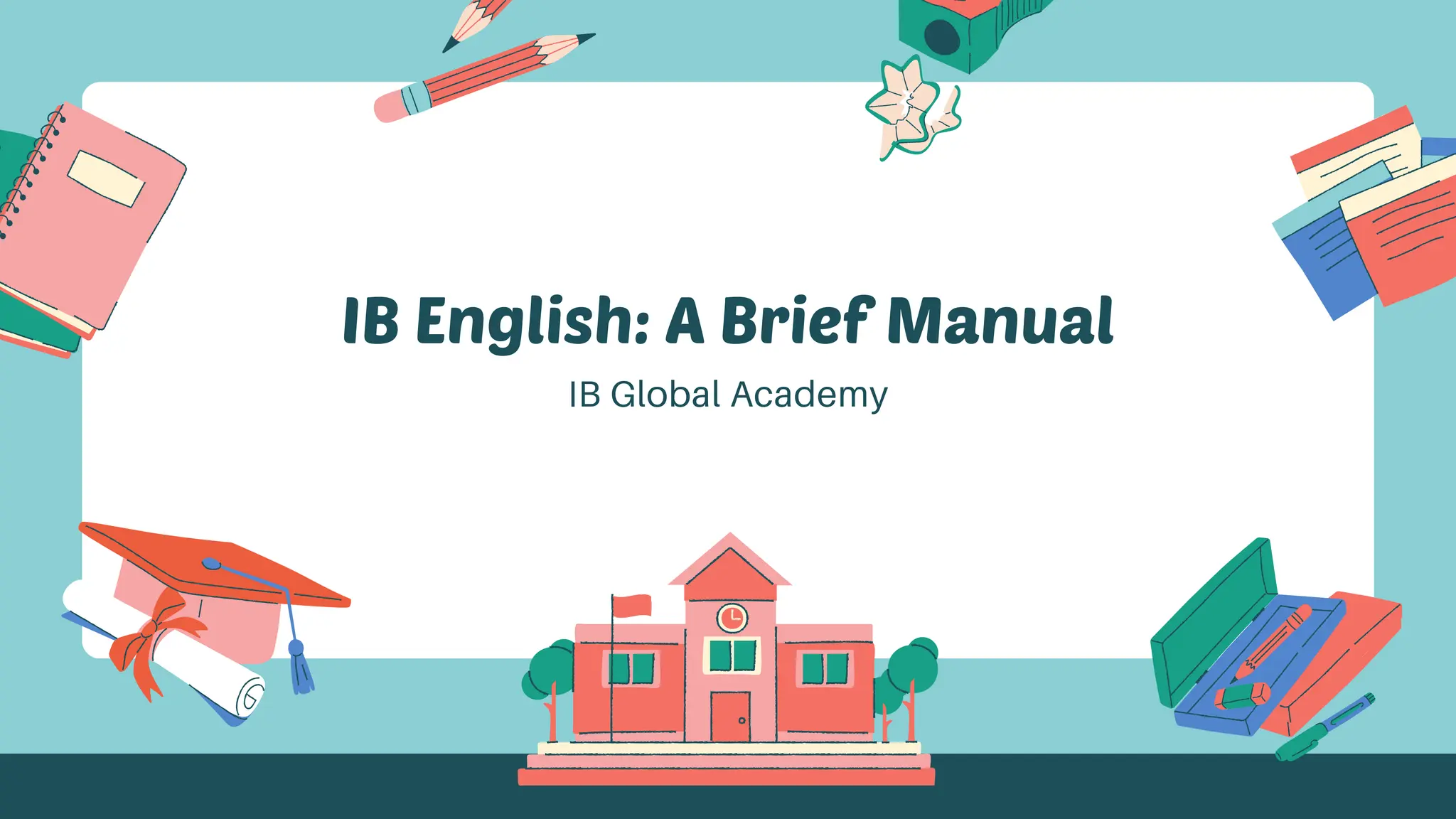 IB English A Brief Manual For your Speaking | PPT