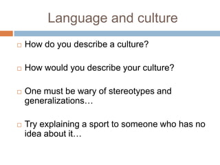 Ib english a language and literature introduction | PPTX