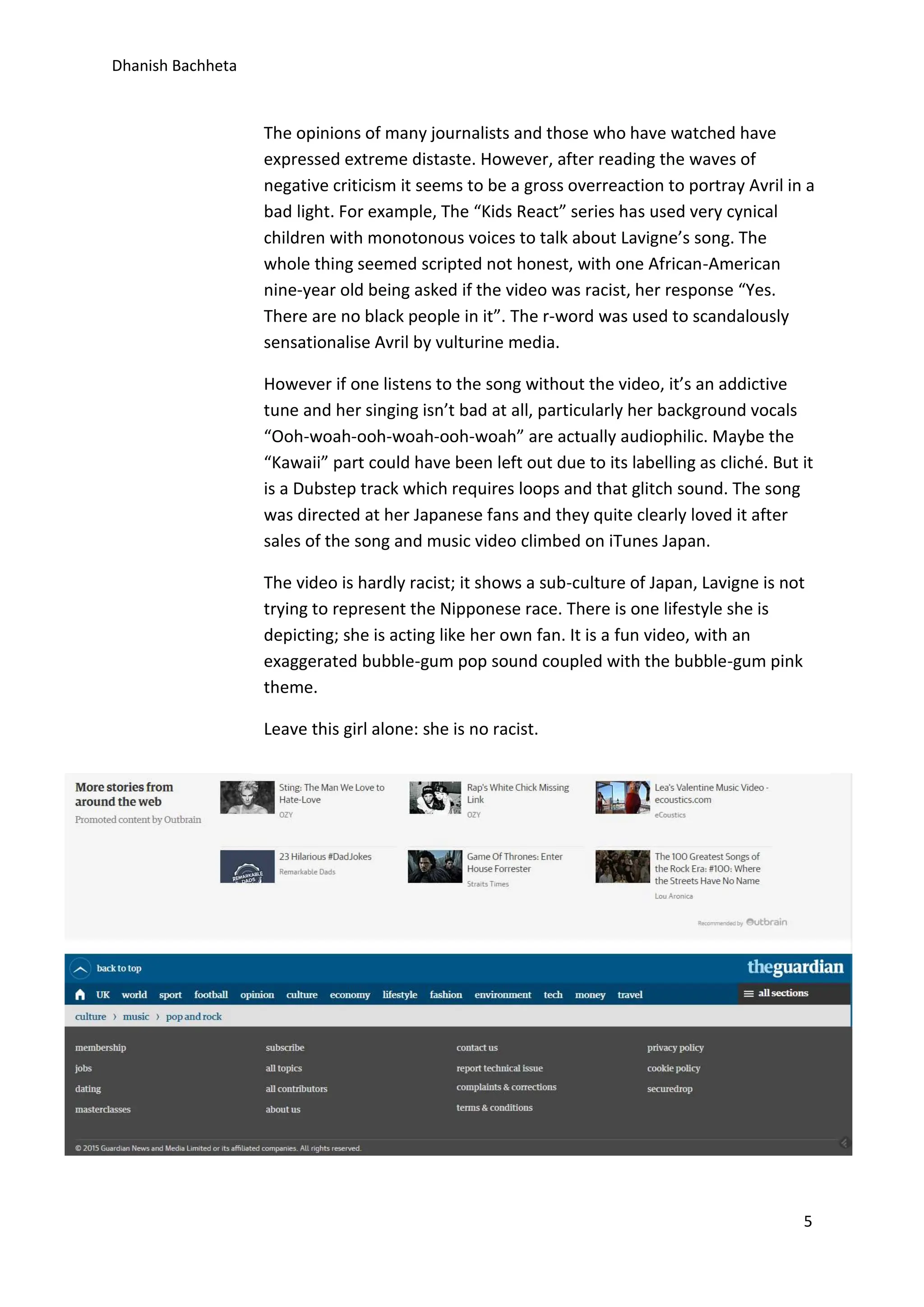 IB English HL Written Task 1 Online Article | PDF